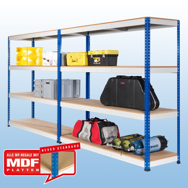 Schwerlastregal - Schwerlastregale | mit MDF-Platten