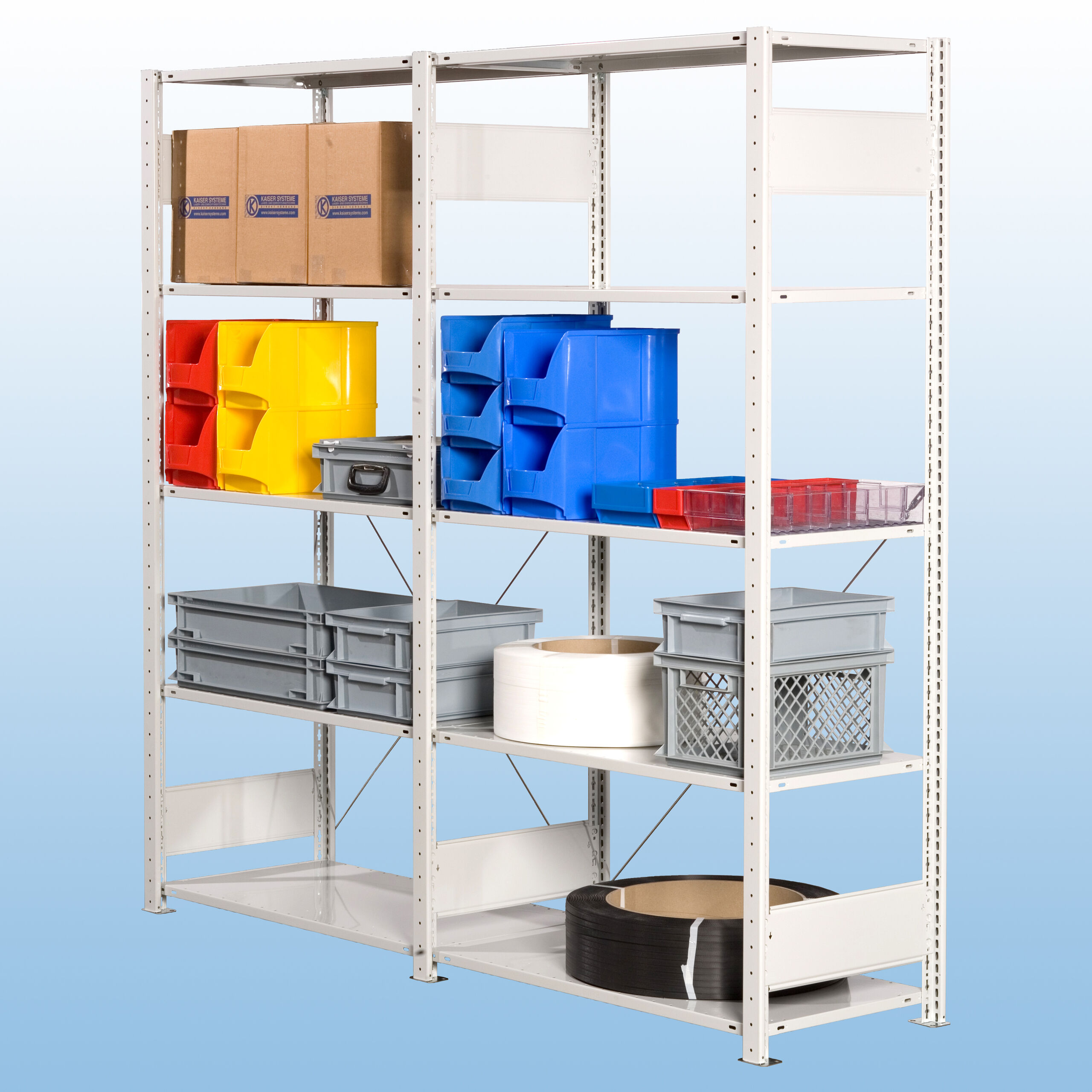 S20 Fachbodenregal Stecksystem - verzinkt, Regalaktionen bei Kaiser Systeme