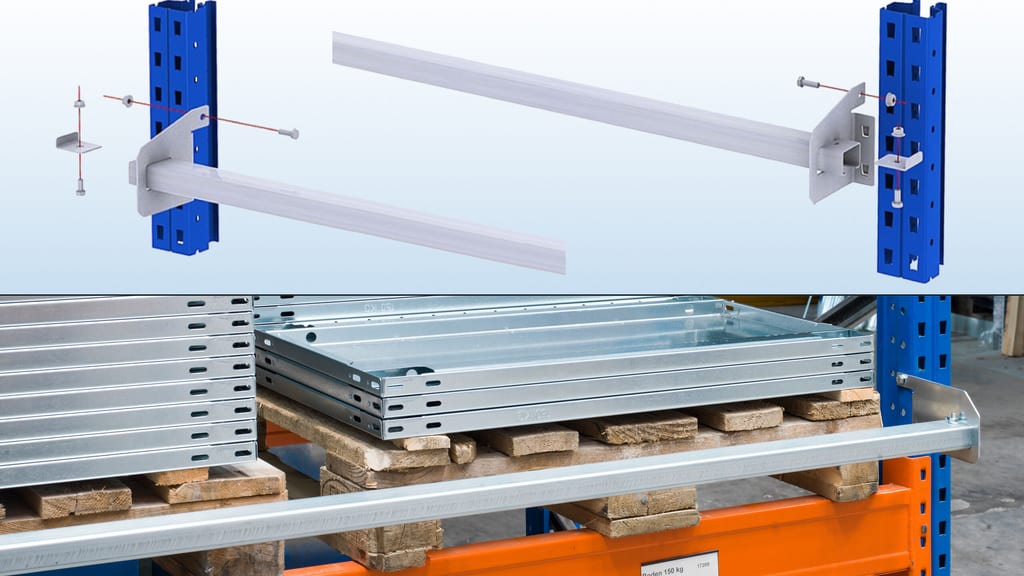 Lastverteiler für Palettenregale - Kaiser Systeme