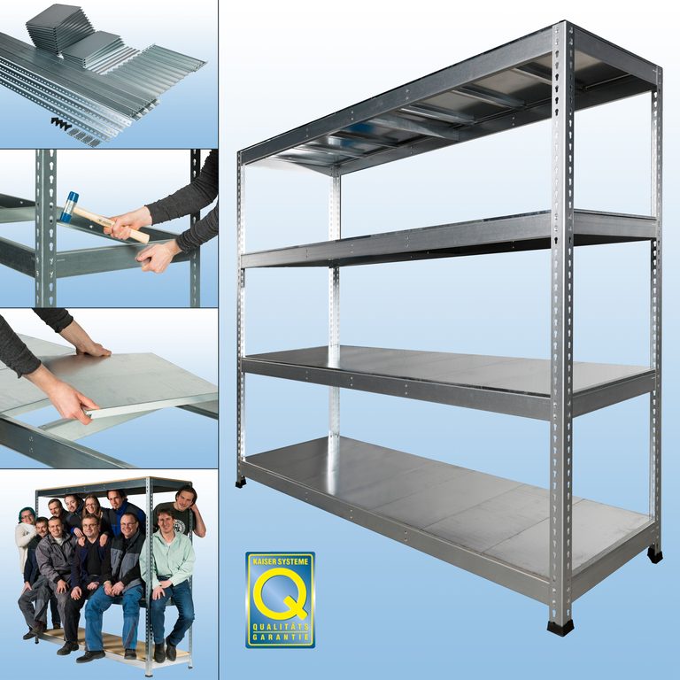 MP-Weitspannregale / Schwerlastregale - Kaiser Systeme MP-Weitspannregale / Schwerlastregale - Kaiser Systeme